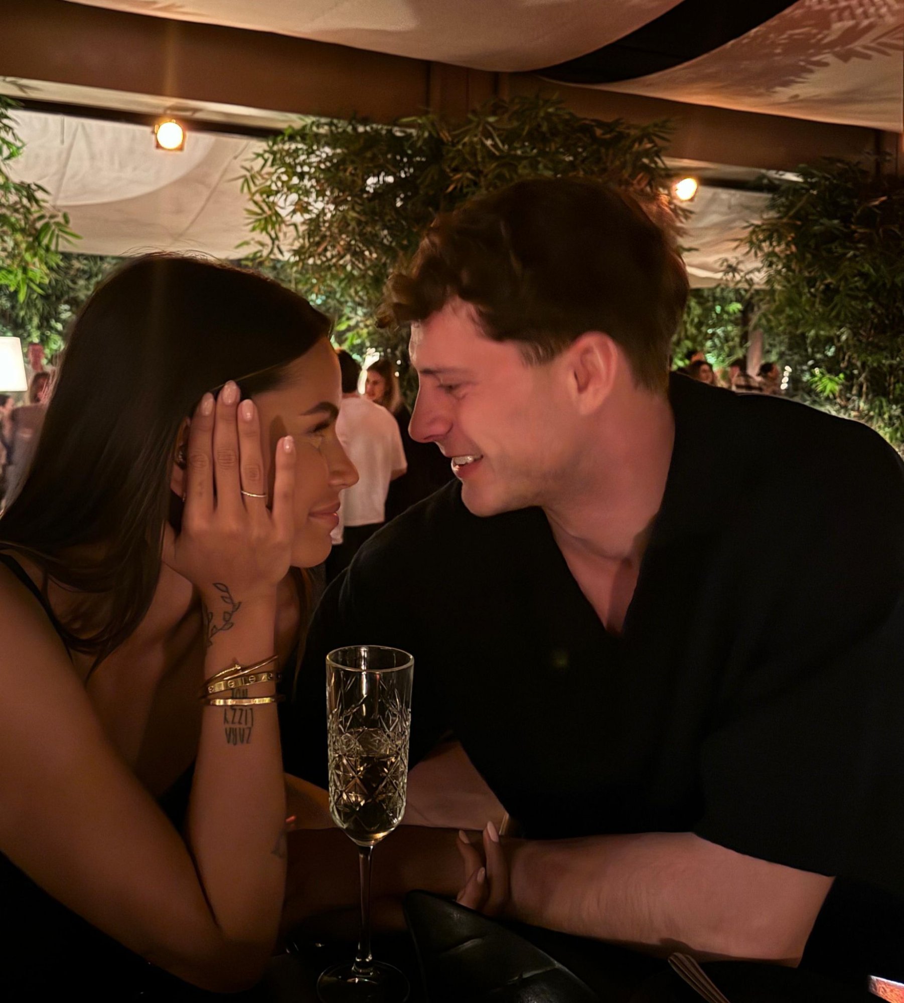 Monica Geuze en vriend James Lawrence uit elkaar